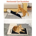 Kathson Cat Nail File Scratcher Tilted Pet Ramp for Cats Scratching ...