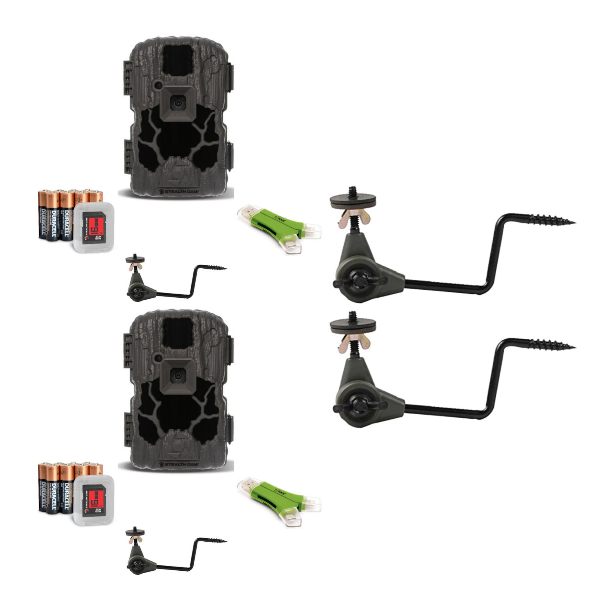 Stealth Cam PXV26 26-Megapixel Trail Camera with Trail Camera Holder (2 ...