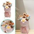 Cute Capybara Bouquet - Handmade Plush Capybara Bouquet with Cute ...