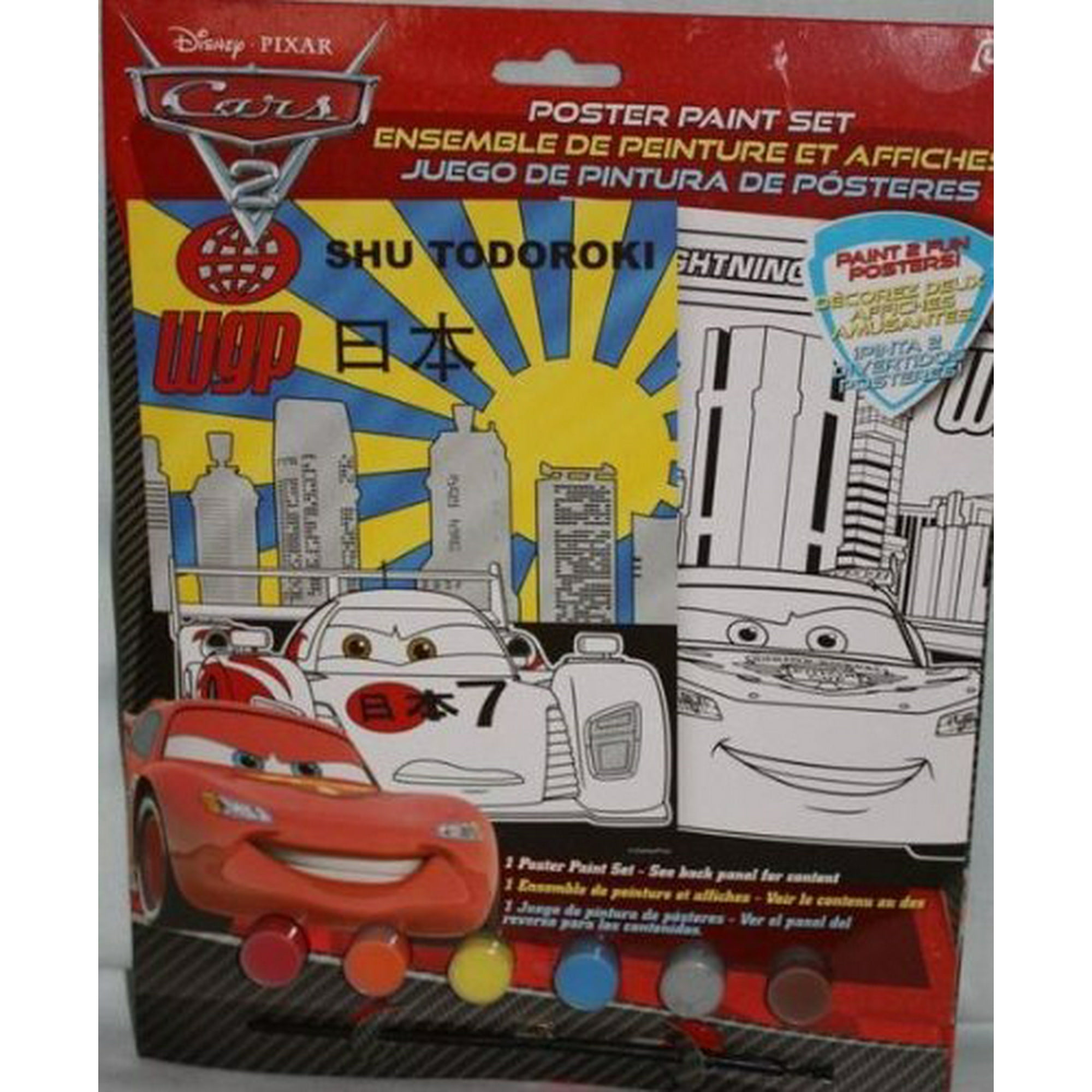 Cars 2 Characters Poster