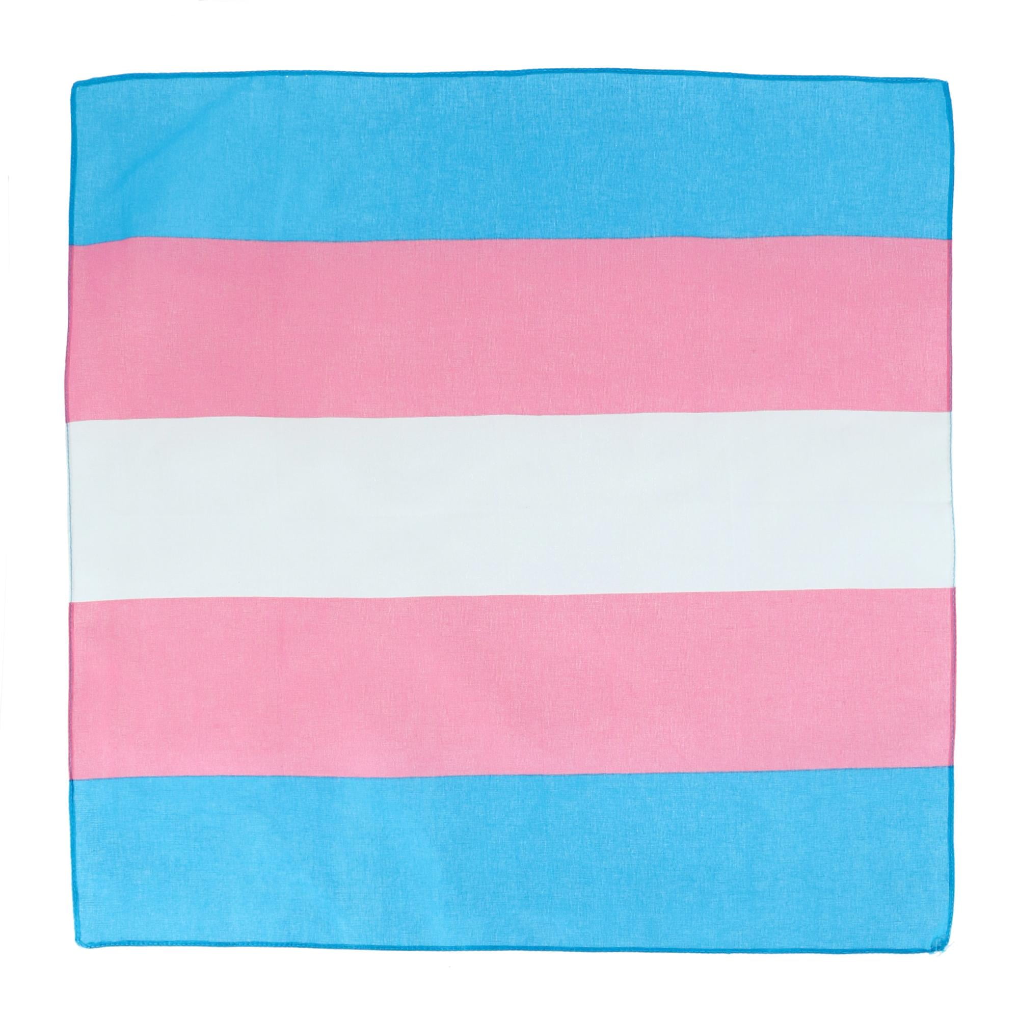 Click here for Ctm Striped Trans Pride Bandana prices