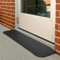Ruedamann 1" Rise Solid Rubber Wheelchair Ramp,Threshold Ramp for ...