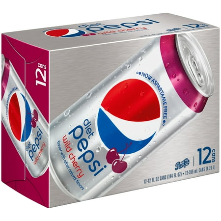 Wild Cherry Diet Pepsi® 12 Pack 12 fl. oz. Cans - Walmart.com