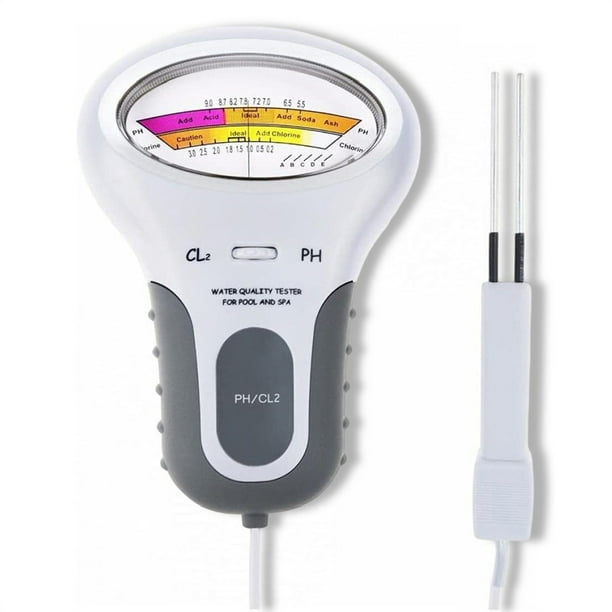 Swimming Pool PH Tester Mini Drinking Water Quality Test Analyzer ...