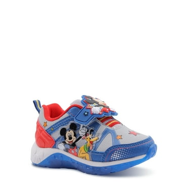 Mickey Mouse Cap Toe Casual Sneaker (Toddler Boys) - Walmart.com