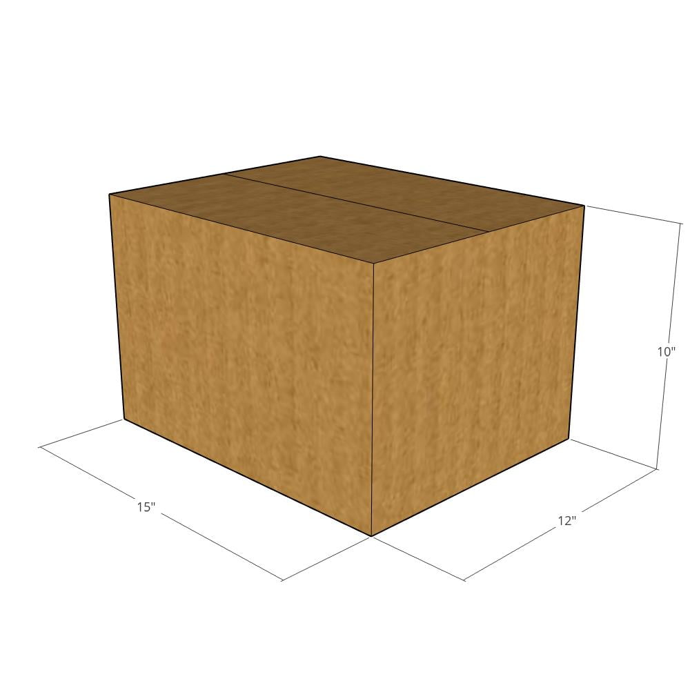 15x12x10 Corrugated Boxes -New for Moving or Shipping Needs - Walmart.com