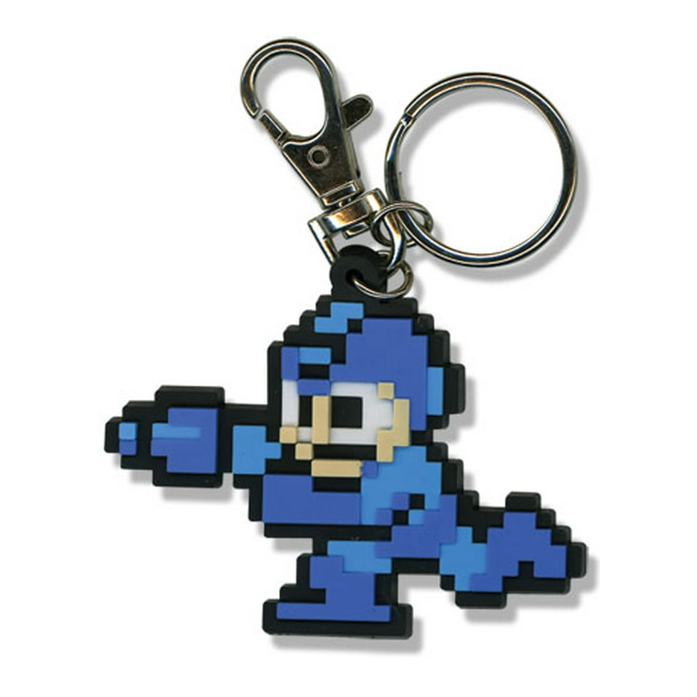 Mega Man - Key Chain - - New X Mega-man Shooting PVC Anime Licensed ...