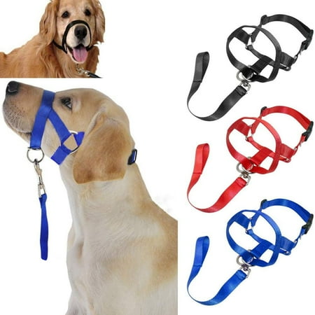 Boiiwant Dogs Mouth Rope Gentle Halter Leash Leader Pet Mouth Traction ...