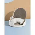 Mayitwill XL Castle Kitty Litter Box, 2 in 1, Front-Entry, Scratch ...