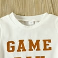 Bjutir Kids Boys Outfit Set Letter Print Short Sleeve Crew Neck Shirt ...