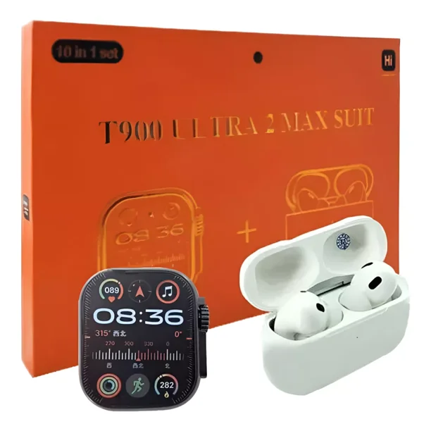 Smart Watch T900 Ultra Max + Audífonos Reloj Inteligente | Bodega Aurrera en línea