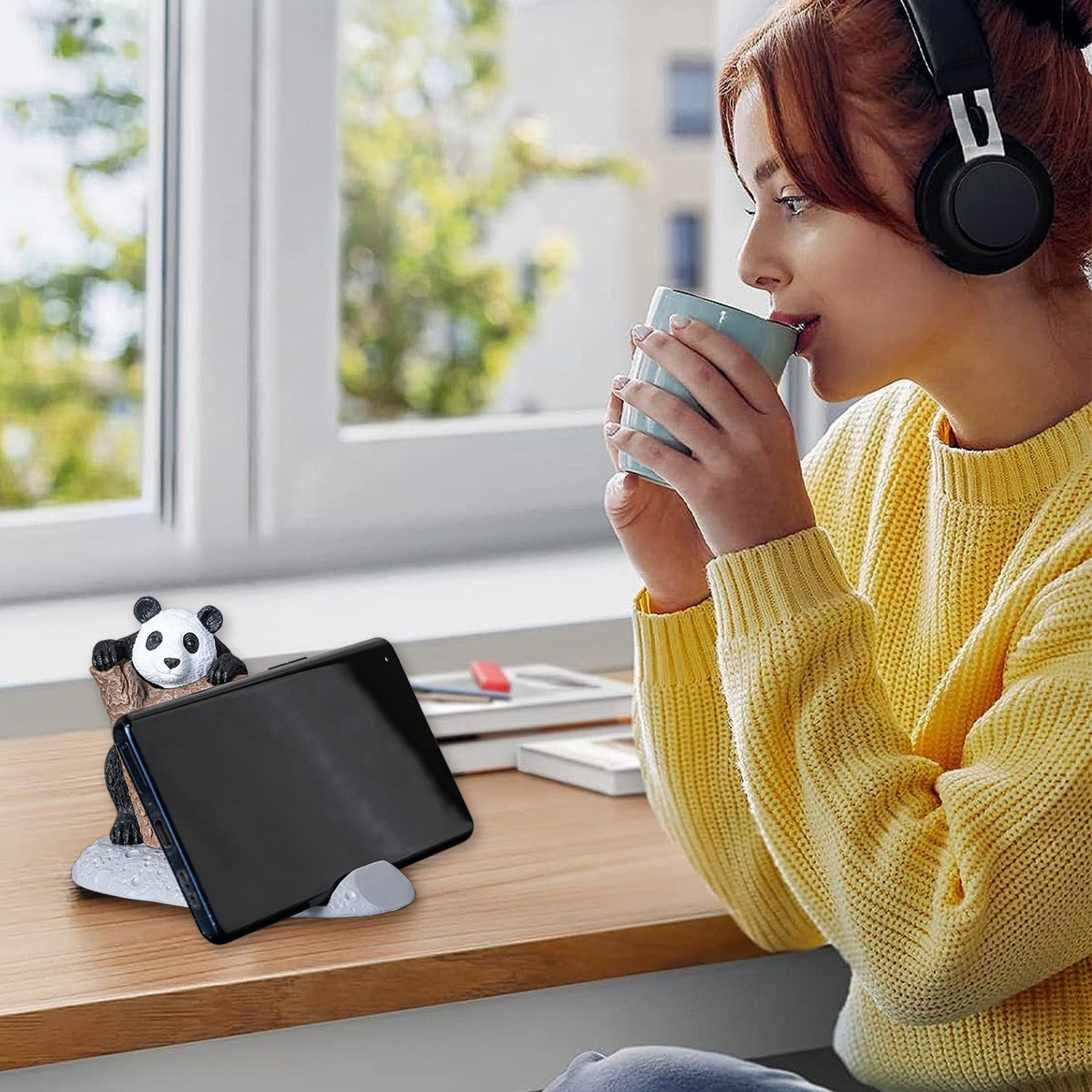 Soporte de Sobremesa Ganfancp para Móvil y Tablet Adornos Pandas | Bodega Aurrera en línea