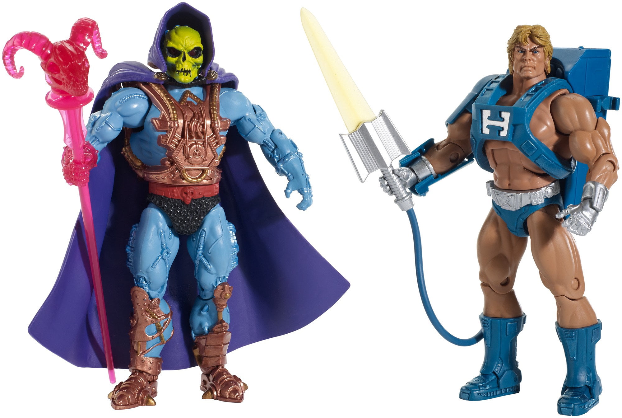 Laser Power He-Man & Skeletor Figures - MOTU in Macao at MOP 670, Rating: 3