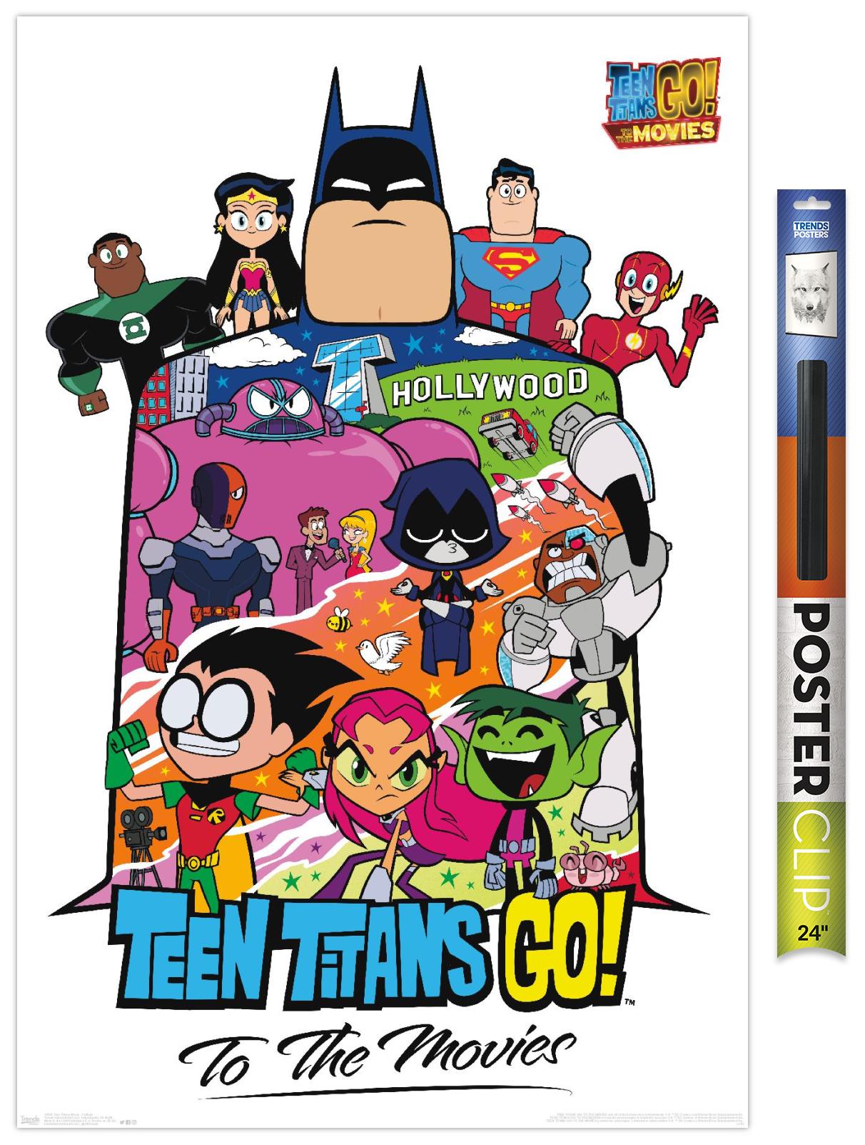 DC Comics Movie - Teen Titans Go! To The Movies - Collage Wall Poster ...