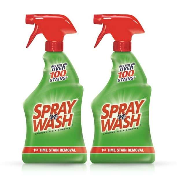 Spray 'n Wash Pre-Treat Laundry Stain Remover 22 oz (Pack of 2 ...