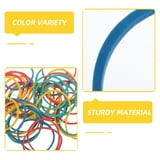 60 PCS Thick Elastic Band Colorful Rubber Bands 3.00X3.00X0.10CM ...