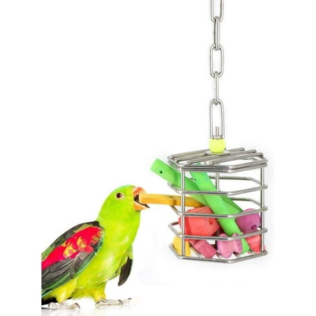 Parrot Foraging Feeder Unique Parrot Bird Cage Hanging Feeder Parrot ...