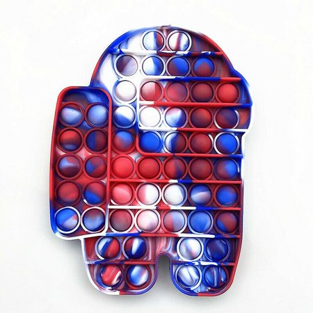 Big Size Jumbo Finger Fidget Toy Popit Bubble Stress Relief Sensory ...