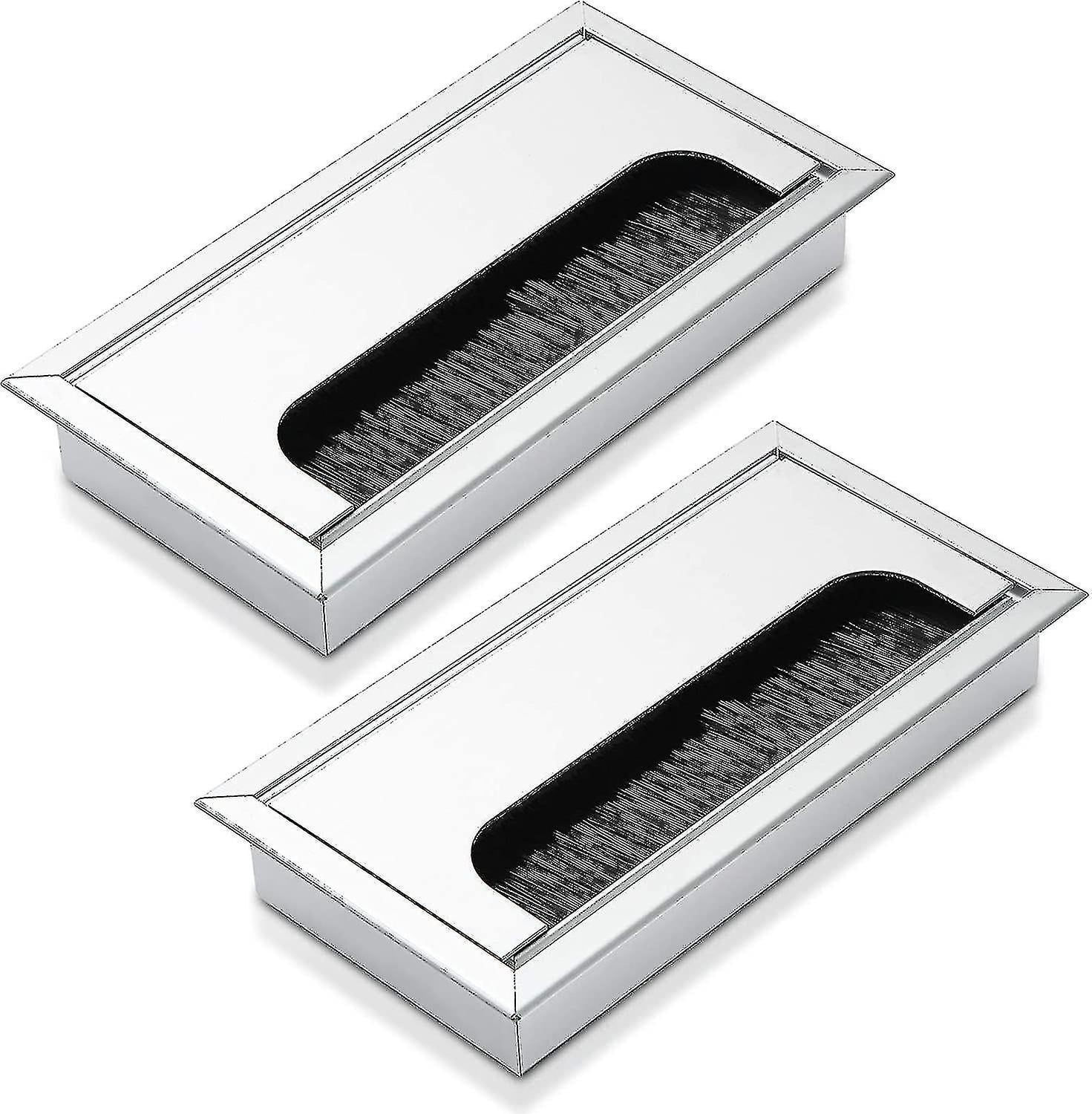 Pasacables Rectangular Yuxing Cubierta de Orificio para Cables de Mesa ...