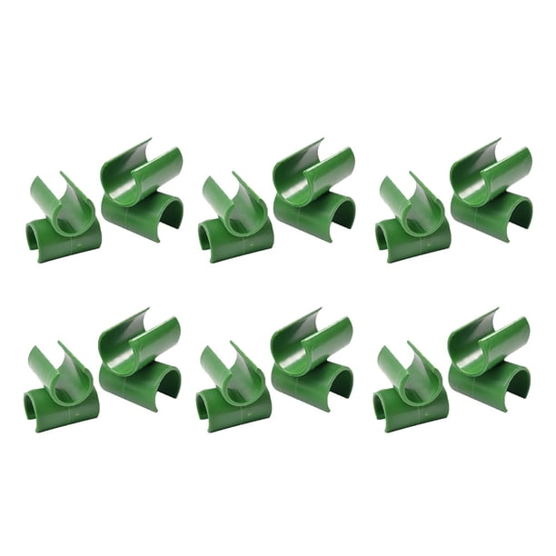 Guardoinrt 50 Pieces Plant Trellis Clip Crossed Climbing Vegetable ...
