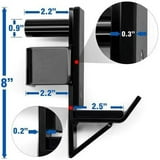 Yes4All 2x2 J-Hook Barbell Power Rack Pair - Walmart.com