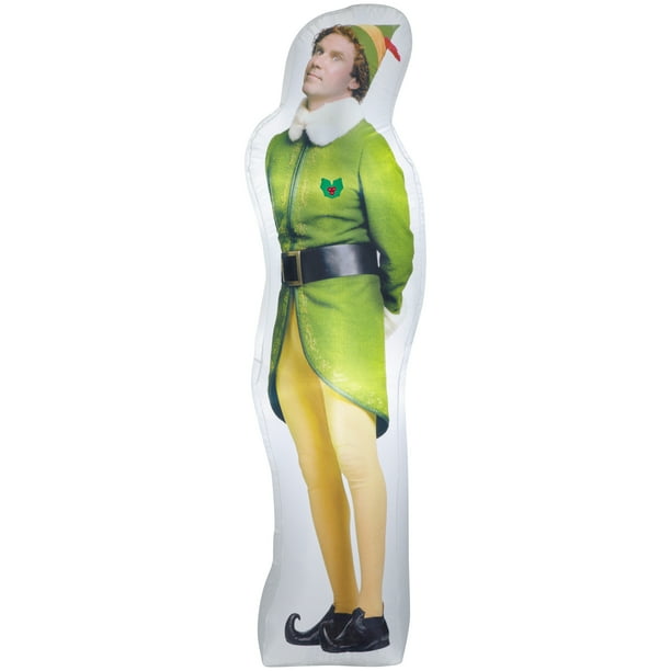 Warner Brothers 6ft Photoreal Buddy the Elf Inflatable - Walmart.com