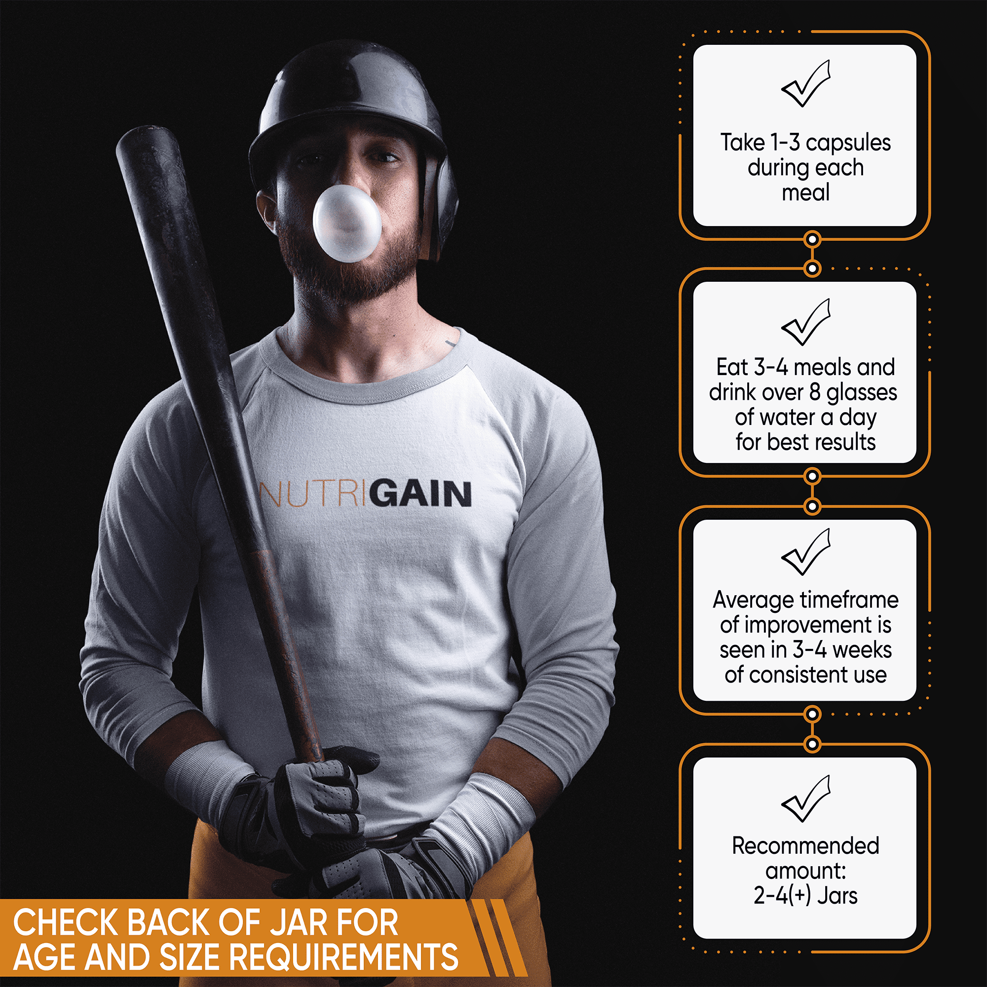 Buy Nutrigain Weight Gain Capsules Designed for Quick and Efficient ...