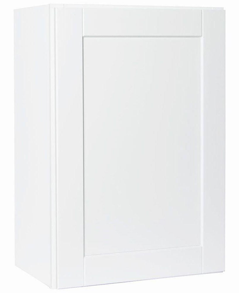 RSI HOME PRODUCTS SHAKER WALL CABINET, WHITE, 21X30 IN. - Walmart.com