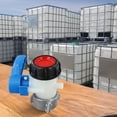 CaraMart IBC Water Tank Adapter IBC Tank Container Outlet Control Valve ...