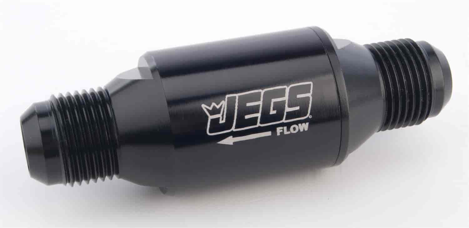 JEGS 150022 One-Way Fluid Check Valve -8 AN Opening Pressure: 5 PSI ...
