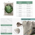 Broken Wall Tropical Tie Up Curtains for Window, Thermal Insulated ...