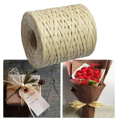 Raffia Paper 656 Feet Raffia Twine for Valentine's Day Gift Wrapping ...
