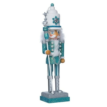 18 in. Hollywood Blue with Tree Nutcracker - Walmart.com
