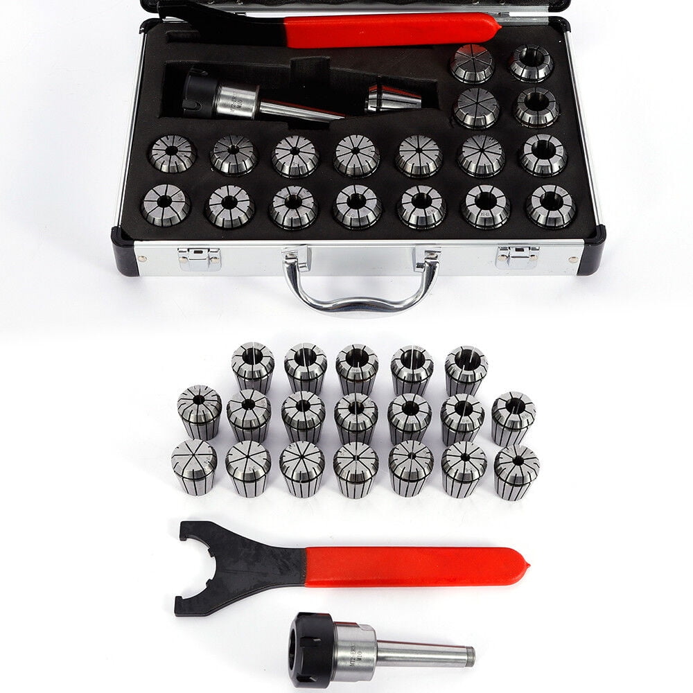 MT2 ER32 M10 Spring Collet Set For CNC Milling Lathe Engraving Machine ...