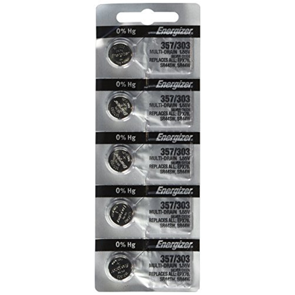 Energizer 357/303 Zero Mercury Batteries, 10 Pack - Walmart.com ...