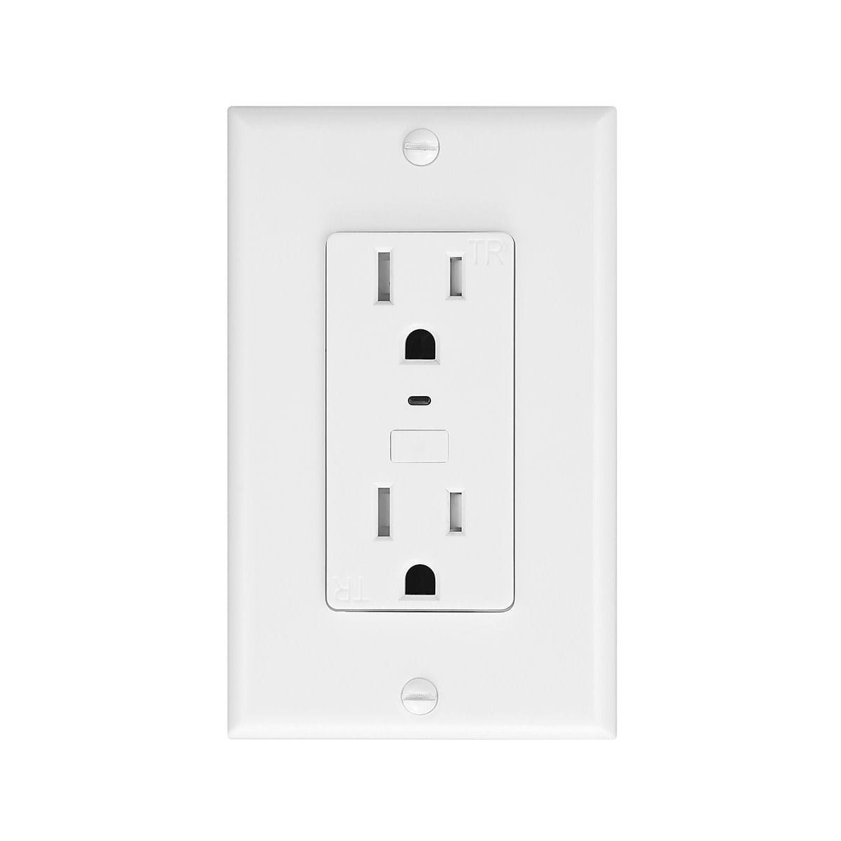 Globe Electric Wi-Fi Smart Power Outlet Receptacle, No Hub Required ...
