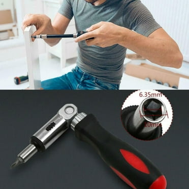 Zero Degree 1/4" inch Drive Gearless Ratchet Nickel Plated 1" Turning ...