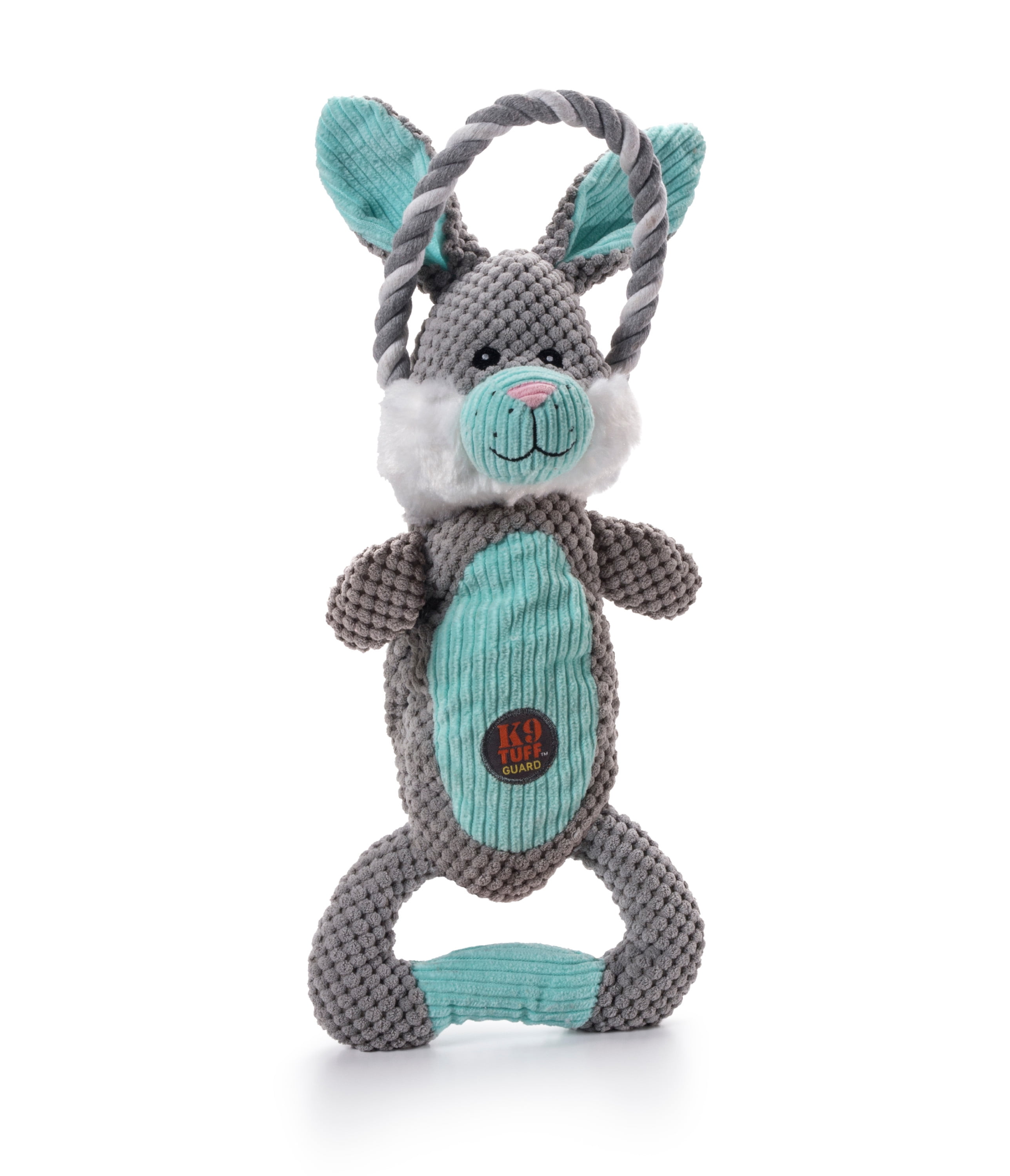 Charming Pet Scrunch Bunch Bunny Dog Toy, Grey, One-Size - Walmart.com