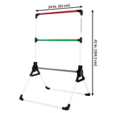 MD Sports Foldable Ladder Toss Game, Red, Green and Black - Walmart.com
