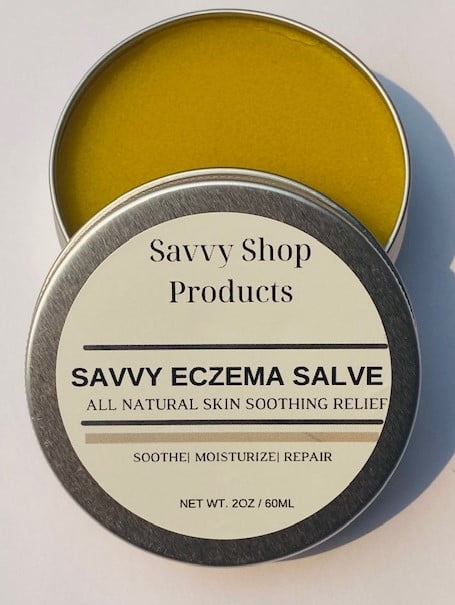 Savvy Eczema Salve (2oz) Anti-Inflammatory chemical free salve to ...