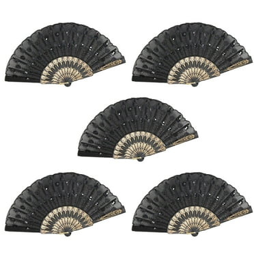 Metal Frame Kung Fu Fighting Fan - Yin Yang Dragons - Black - Walmart.com