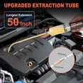 500 CC Automotive Fluid Extractor Pump, Oil Change with Extra 32" Soft ...