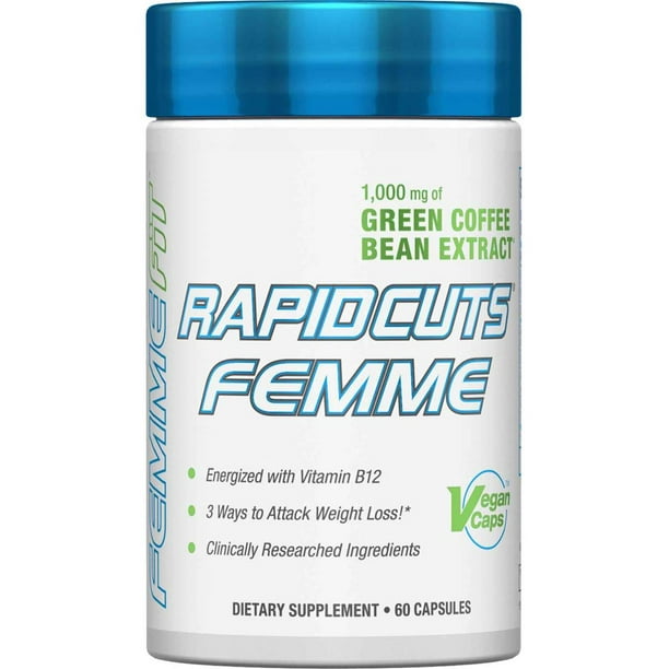Pre entrenamiento Allmax Nutrition Rapidcuts Femme 42 Cápsulas Allmax Nutrition Rapidcuts Femme ...