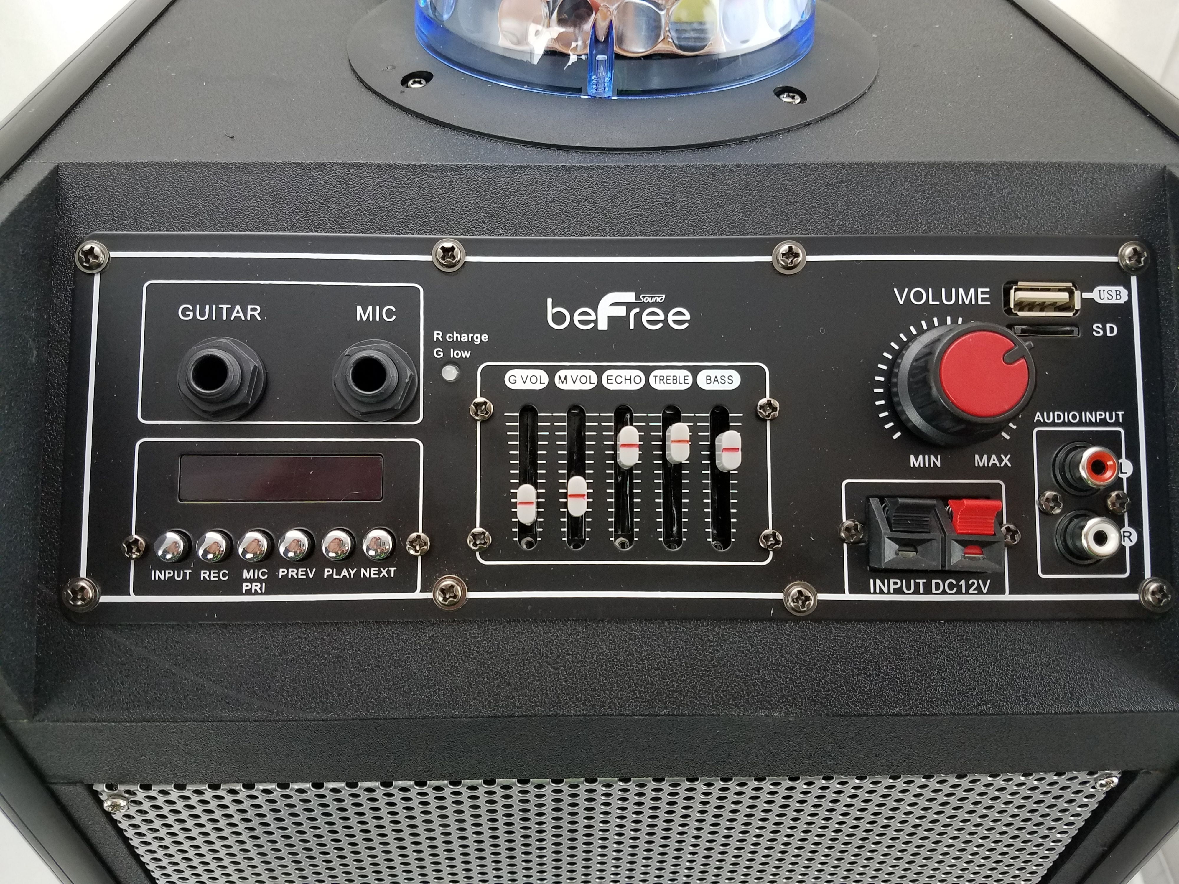 Buy beFree Sound Projection Party Light Dome 6.5 Inch Subwoofer ...