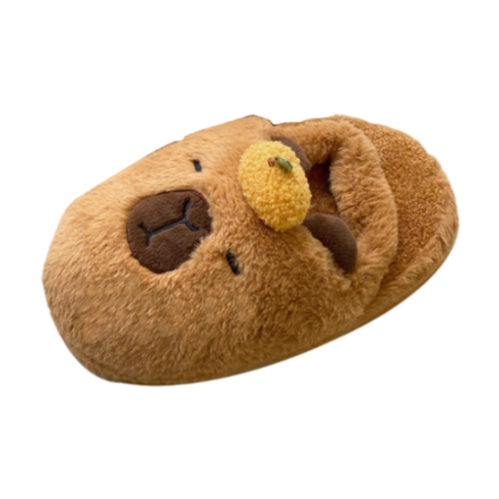 Click here for Rongfmy Warm Winter Capybara Slippers Adults Floor... prices