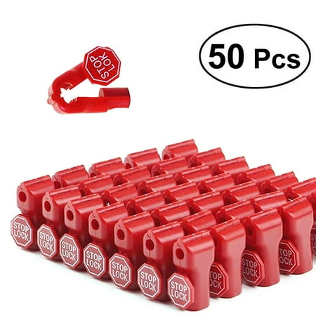 Junmo 50pcs Retail Security Stop Lock Detacher Key Display Hook Anti ...