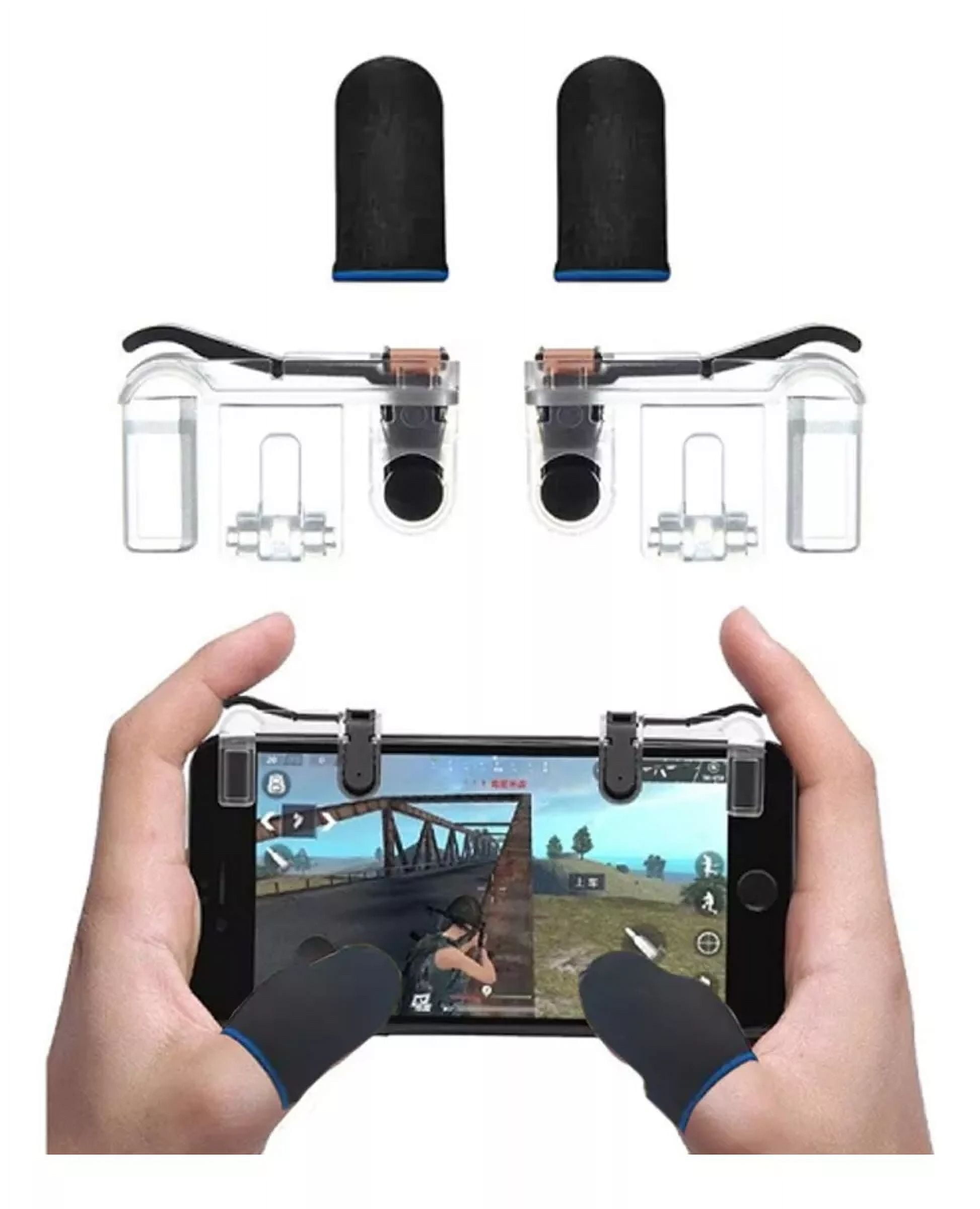 Combo Gatillos Para Celular + Dedales Gamer Para Juegos | Bodega ...