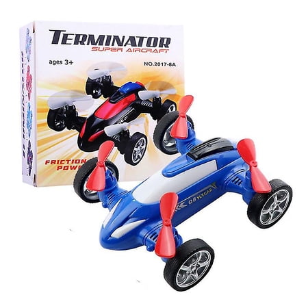 Bjxy Children's Flying Car Inertial Drone Toy Car Four-wheel Drive ...