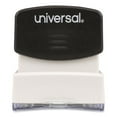 Universal Message Stamp, FAXED, Pre-Inked One-Color, Red -UNV10054 ...