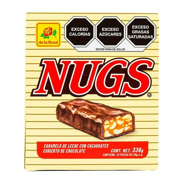 Pack de 24 Chocolate de la Rosa Nugs de 12 pzas de la Rosa 12pzas ...